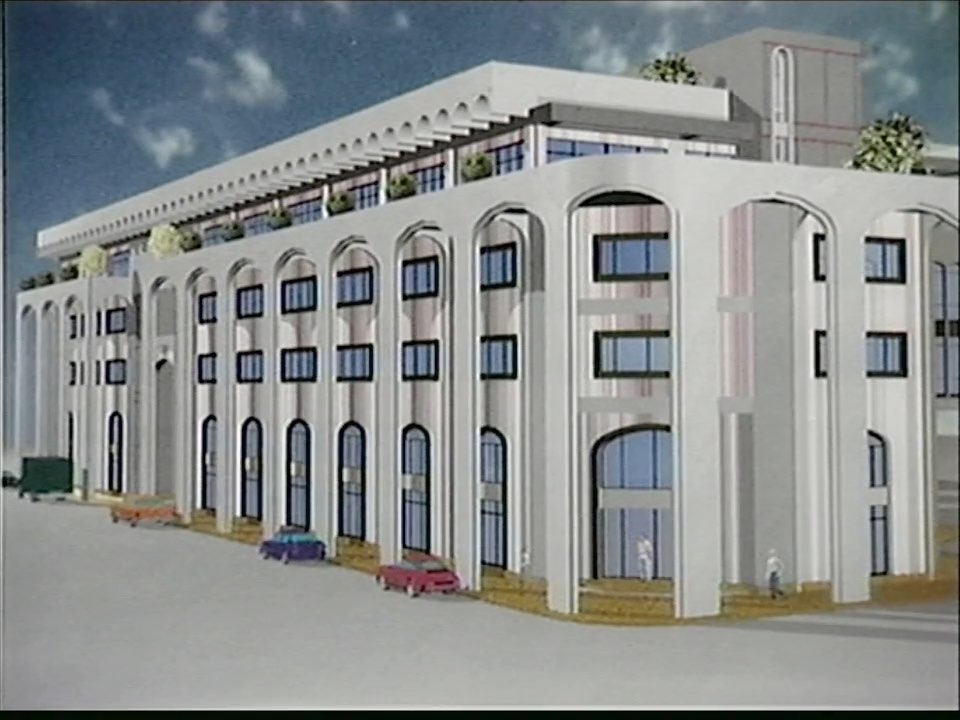 Construction of the BRH head office - FilmHaiti.com